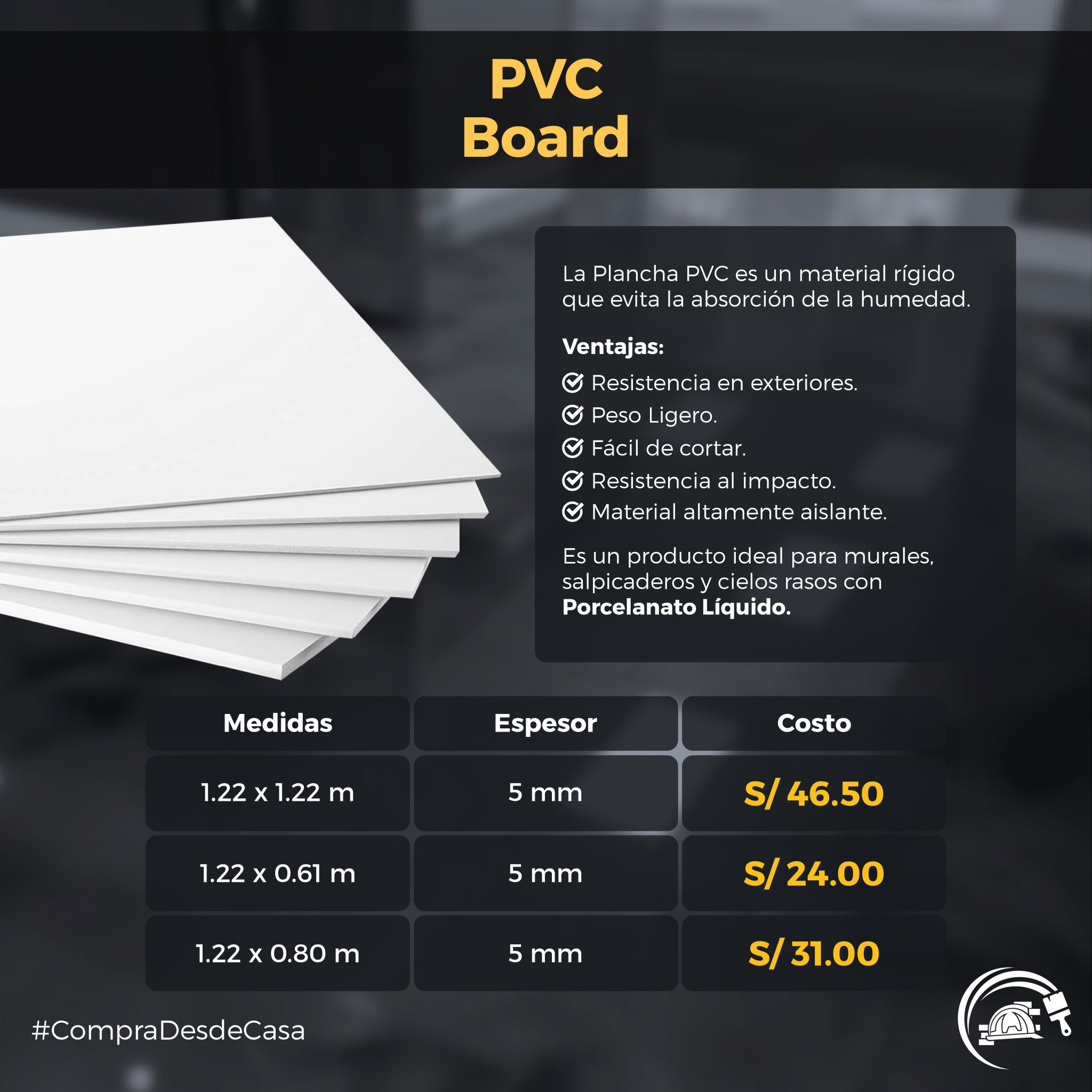 PVC Board de 5 mm